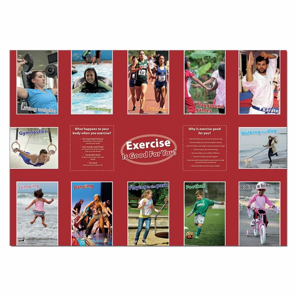Exercise is good for you poster