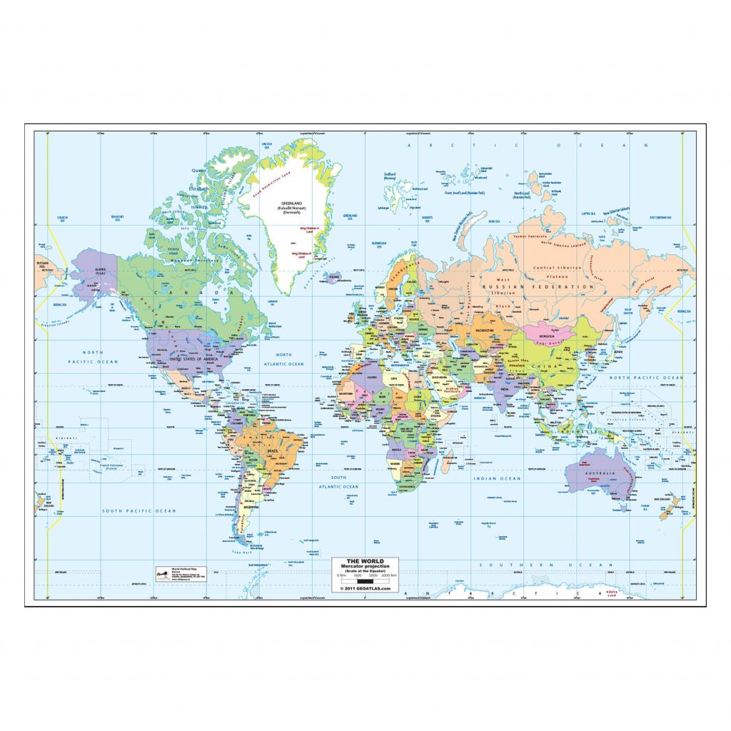 World Political Map - Laminated | Wildgoose Education